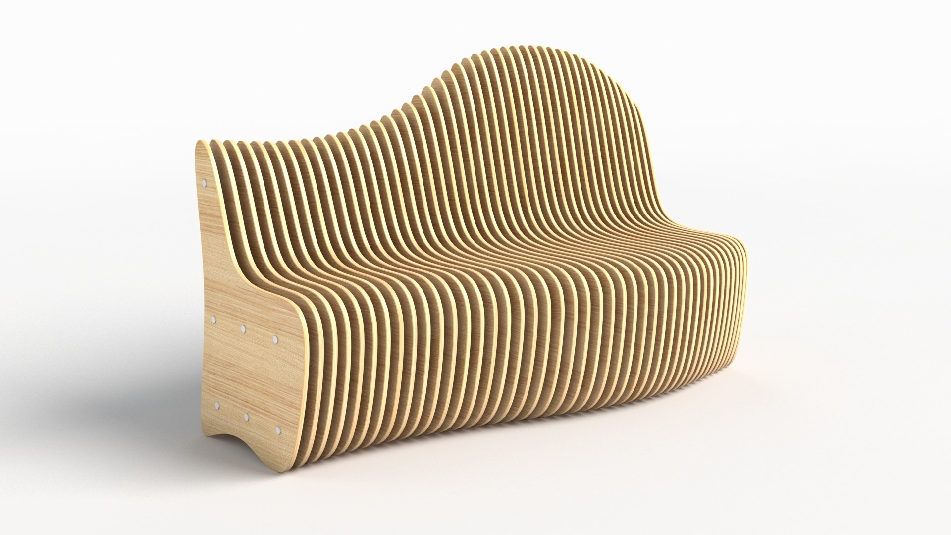 3D Model Parametric Bench 04 - TurboSquid 2392949