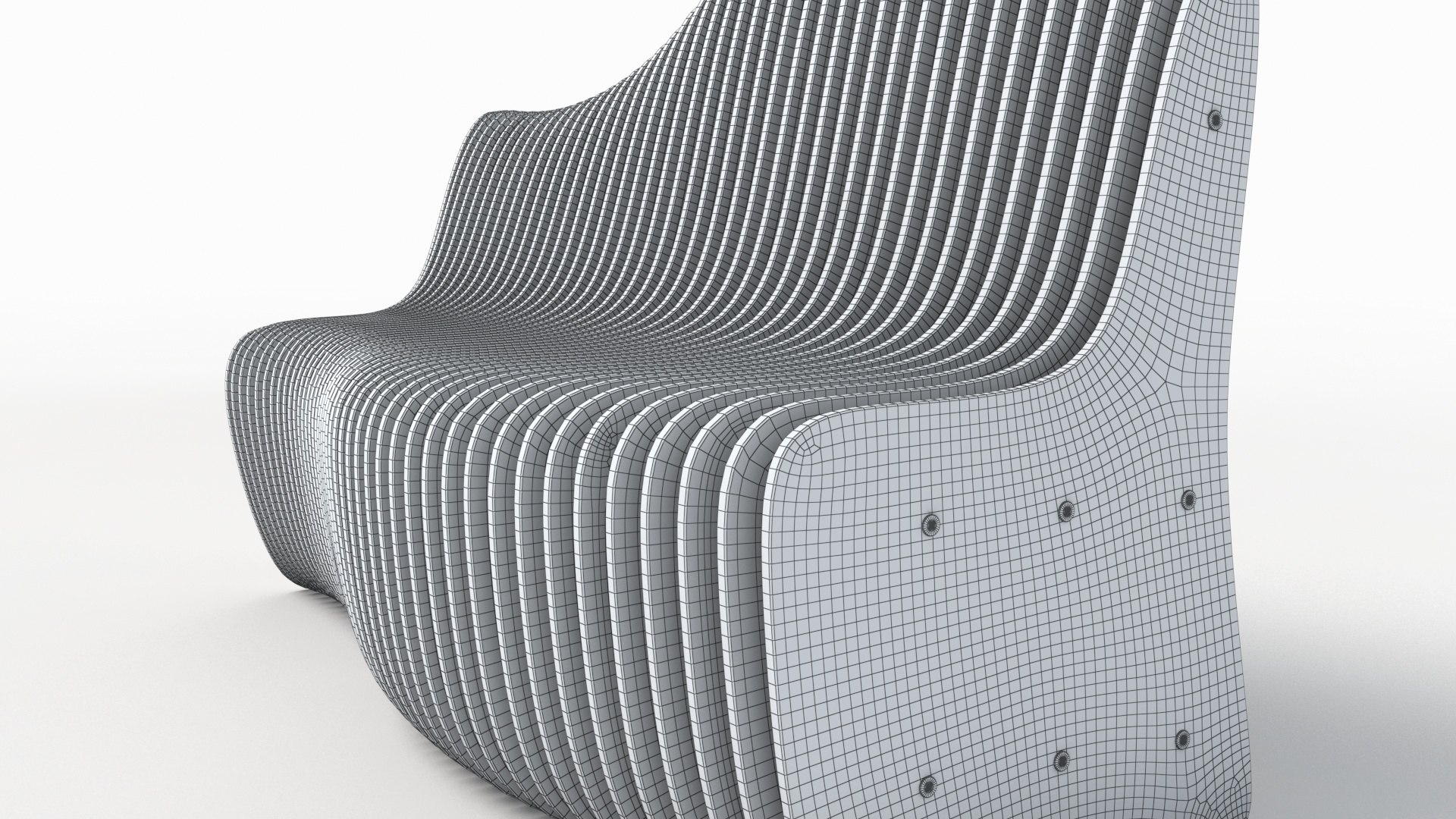 3D Model Parametric Bench 04 - TurboSquid 2392949