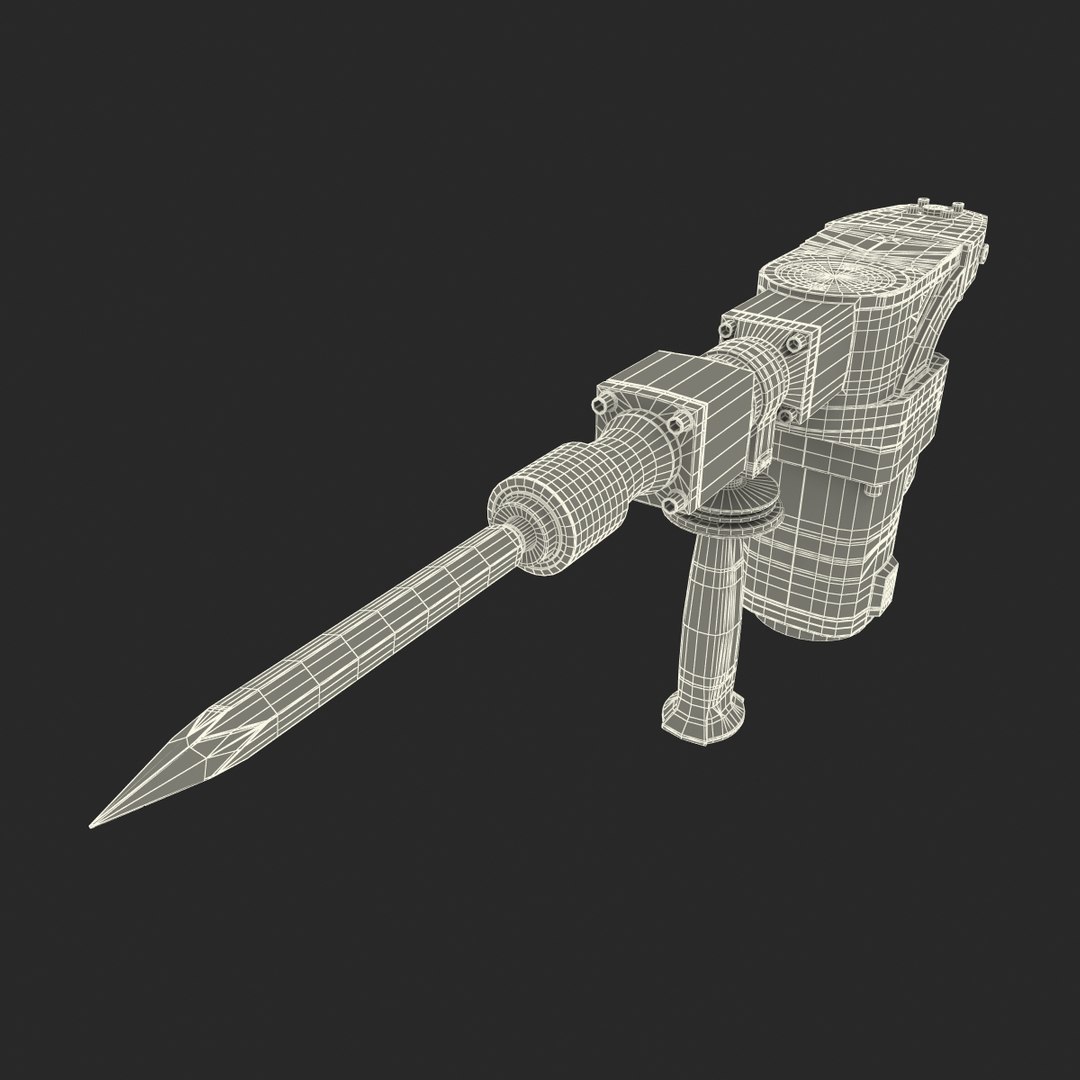 3d electric demolition jack hammer