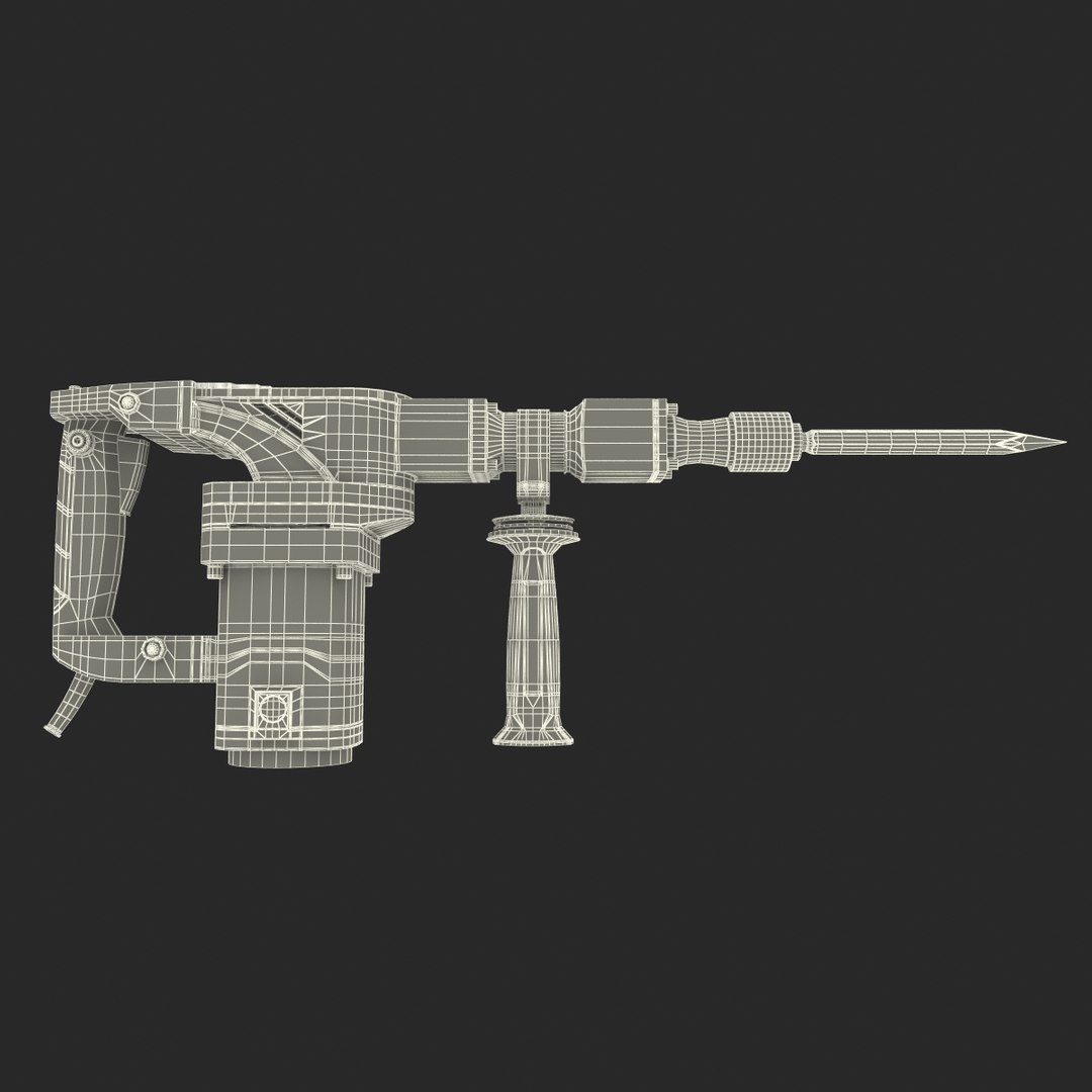 3d electric demolition jack hammer