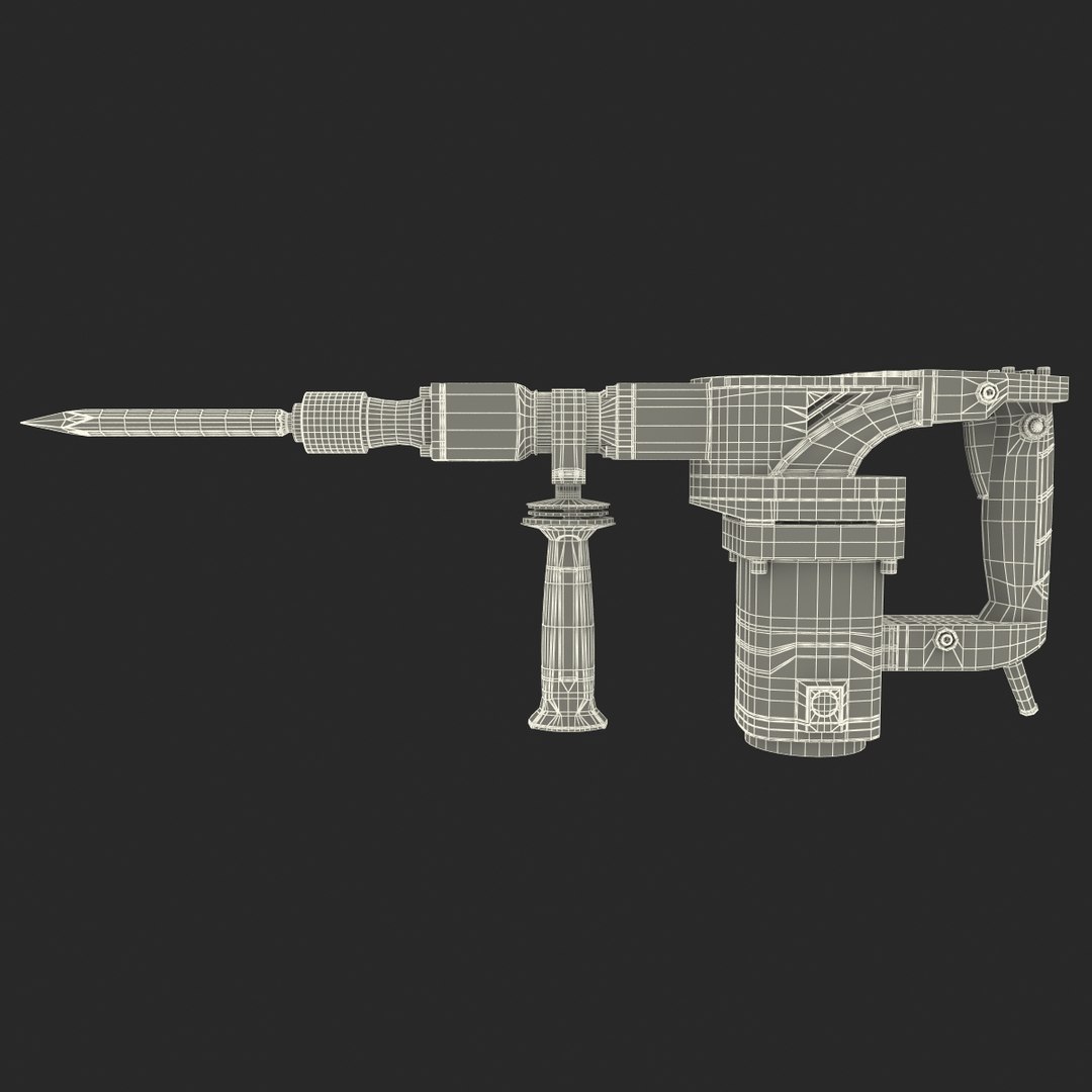 3d electric demolition jack hammer