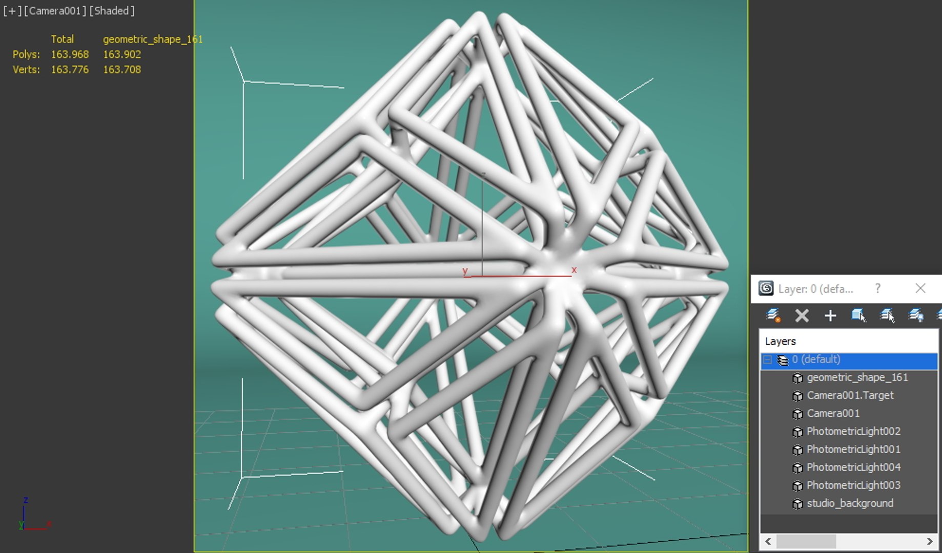 Geometric Shape 3d Max