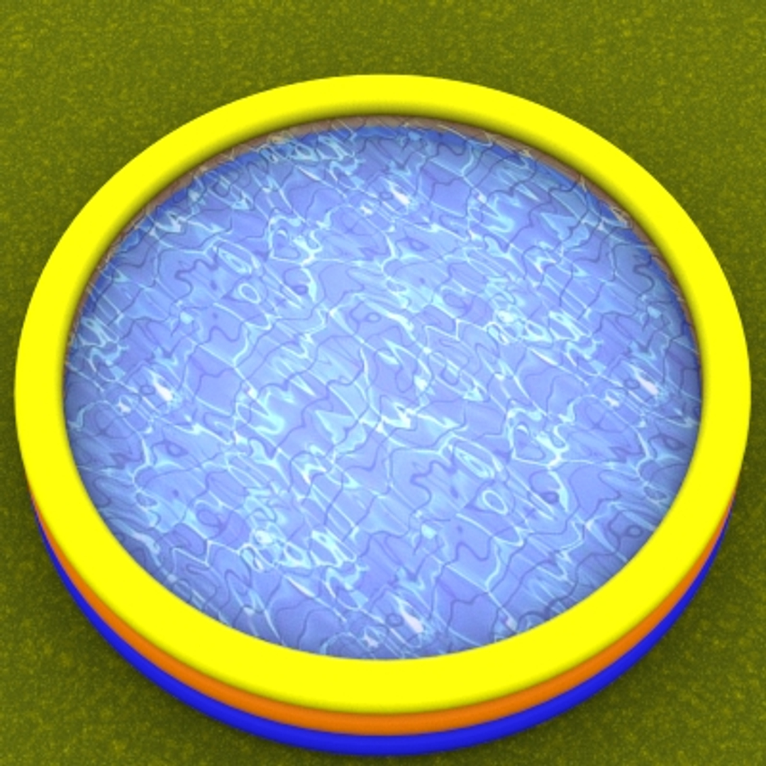 kids pool 3d model