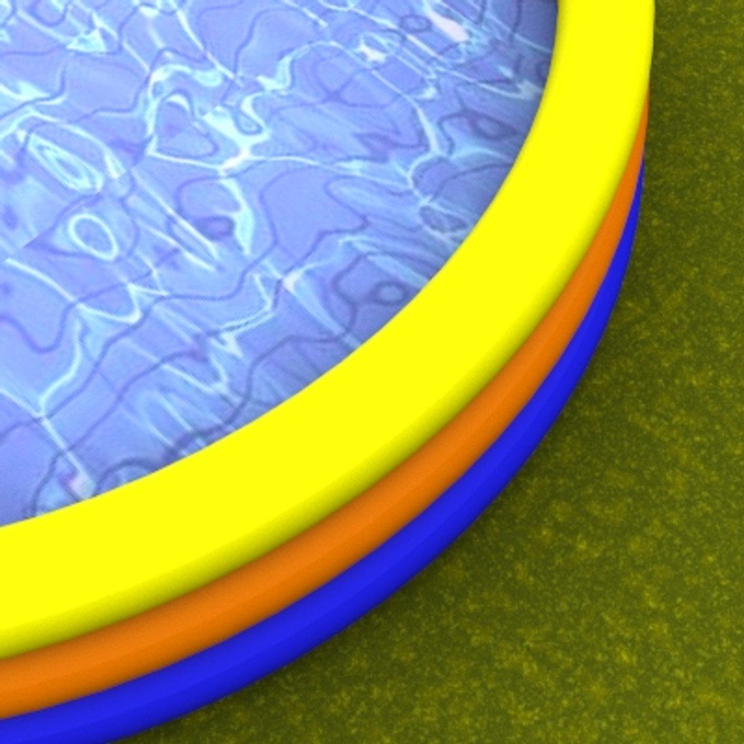 kids pool 3d model