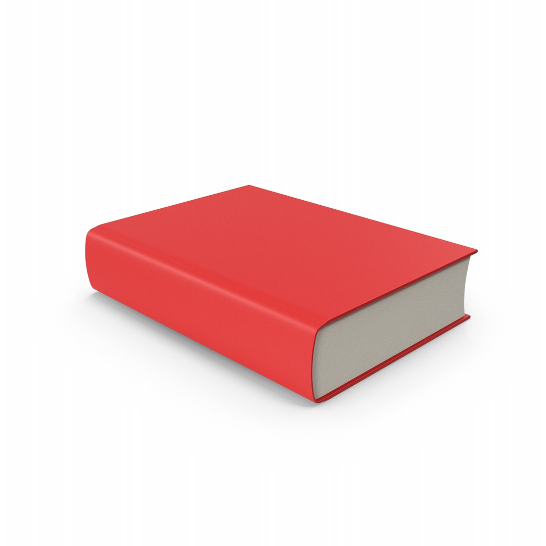 Red Book 3D Model - TurboSquid 1846410