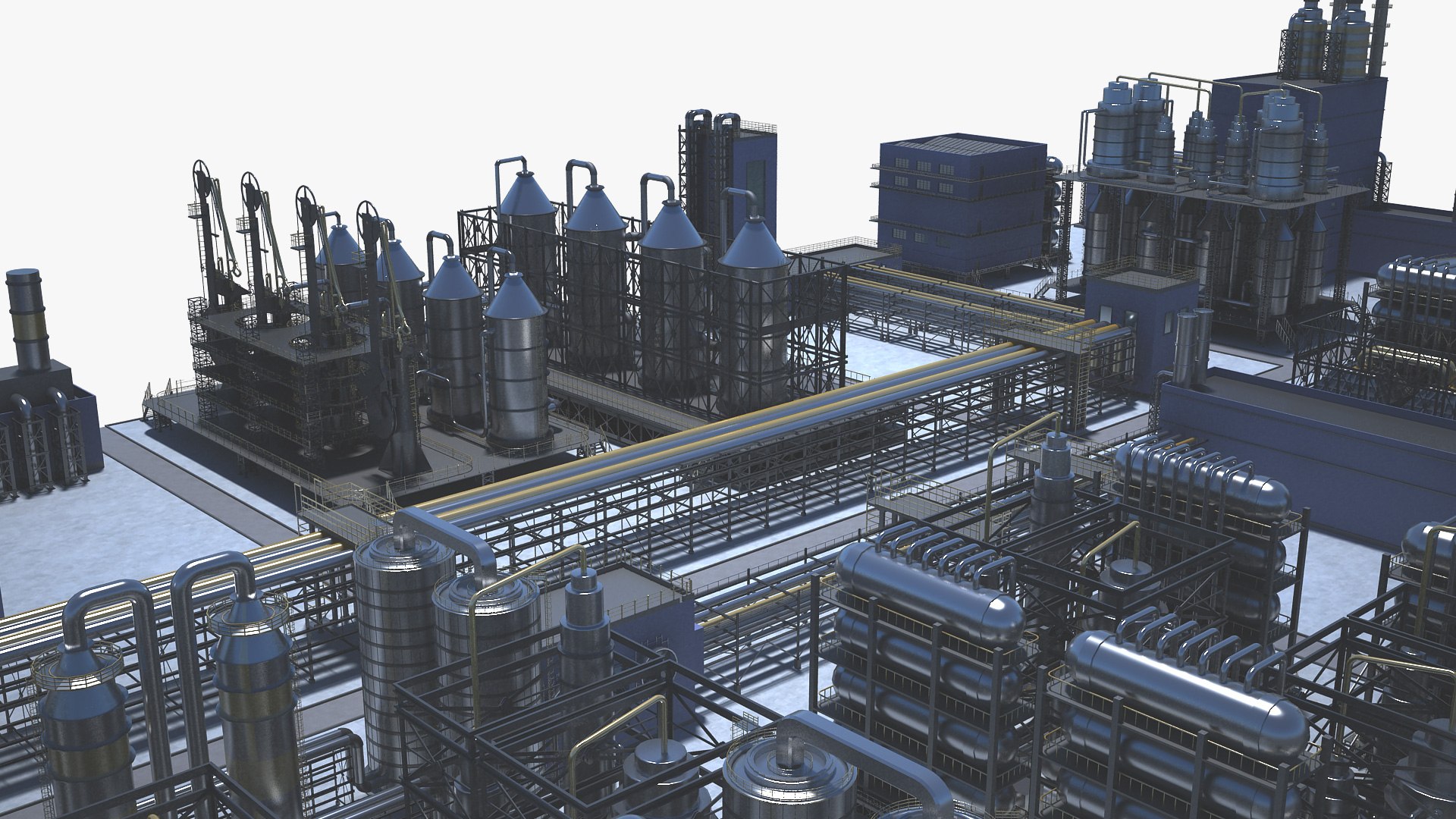 3D Industrial Area 77 - TurboSquid 2027905