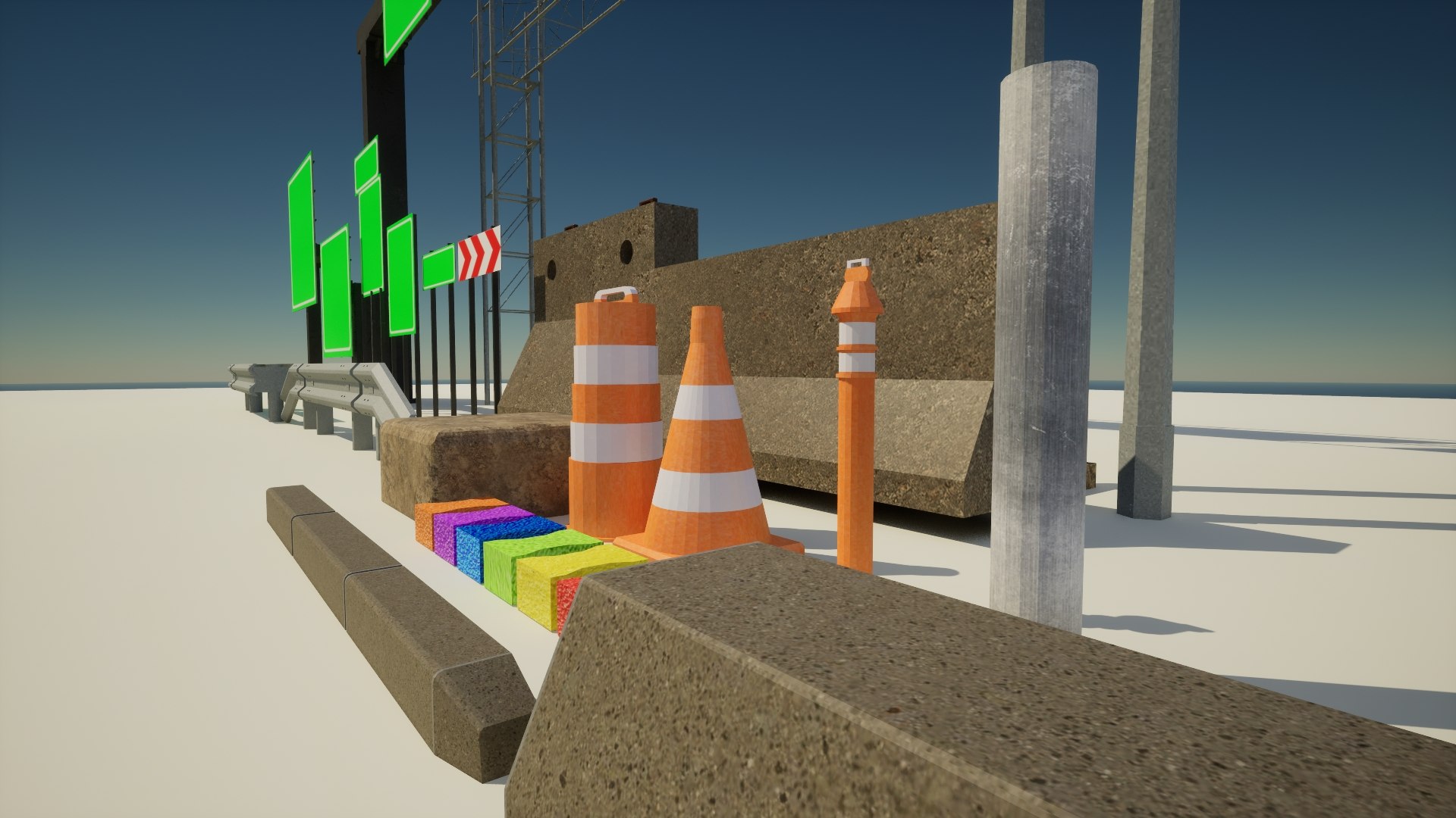 Highway - Traffic Packages Model - TurboSquid 1948618