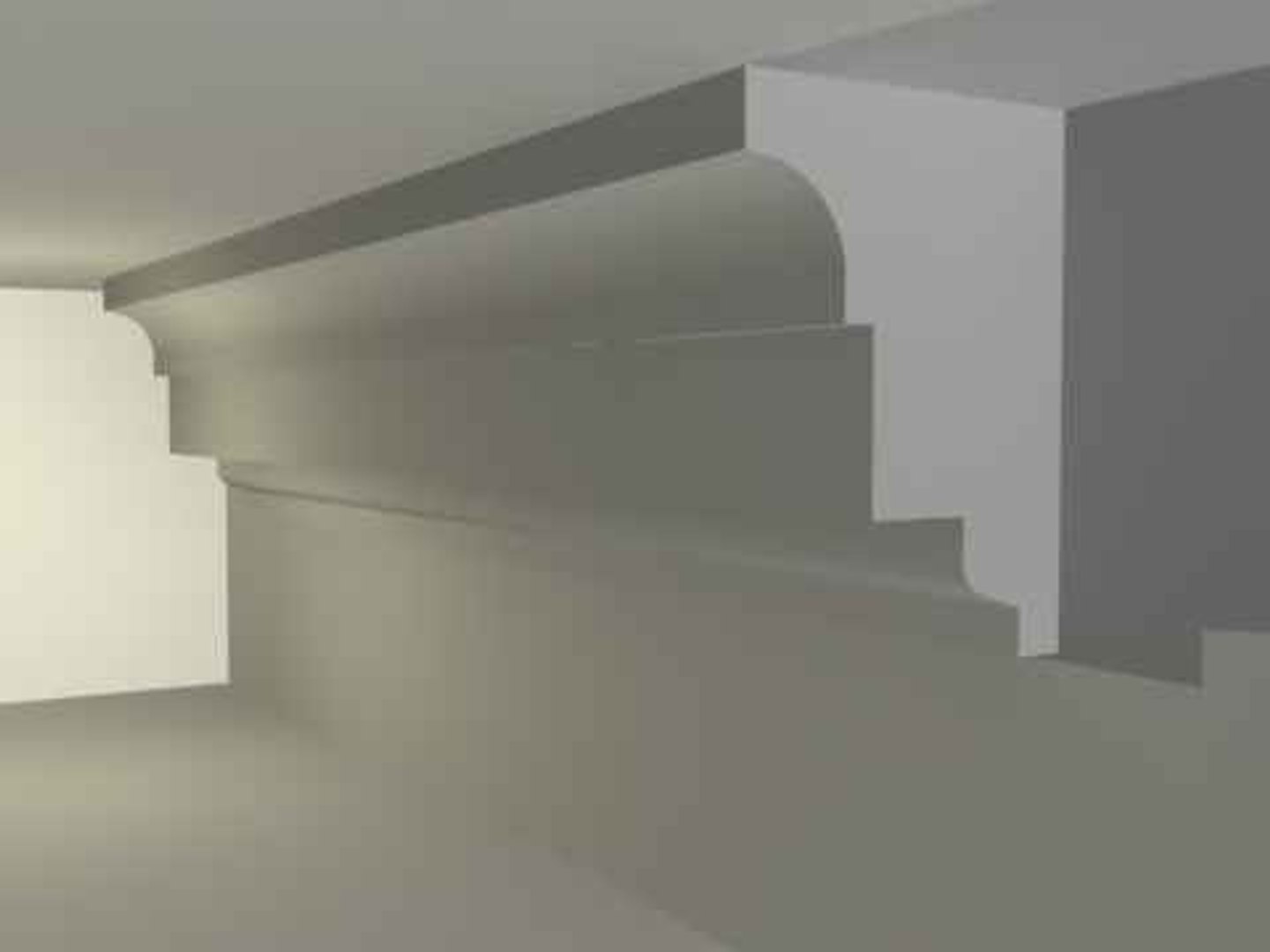 3d 15 Basic Cornice Model