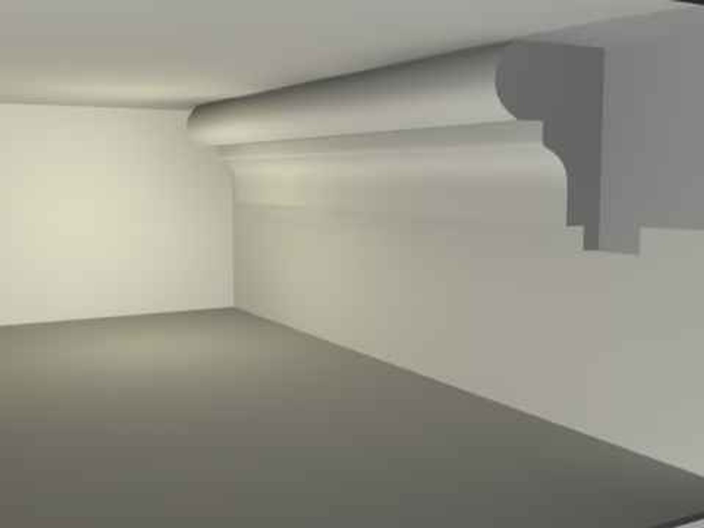 3d 15 Basic Cornice Model
