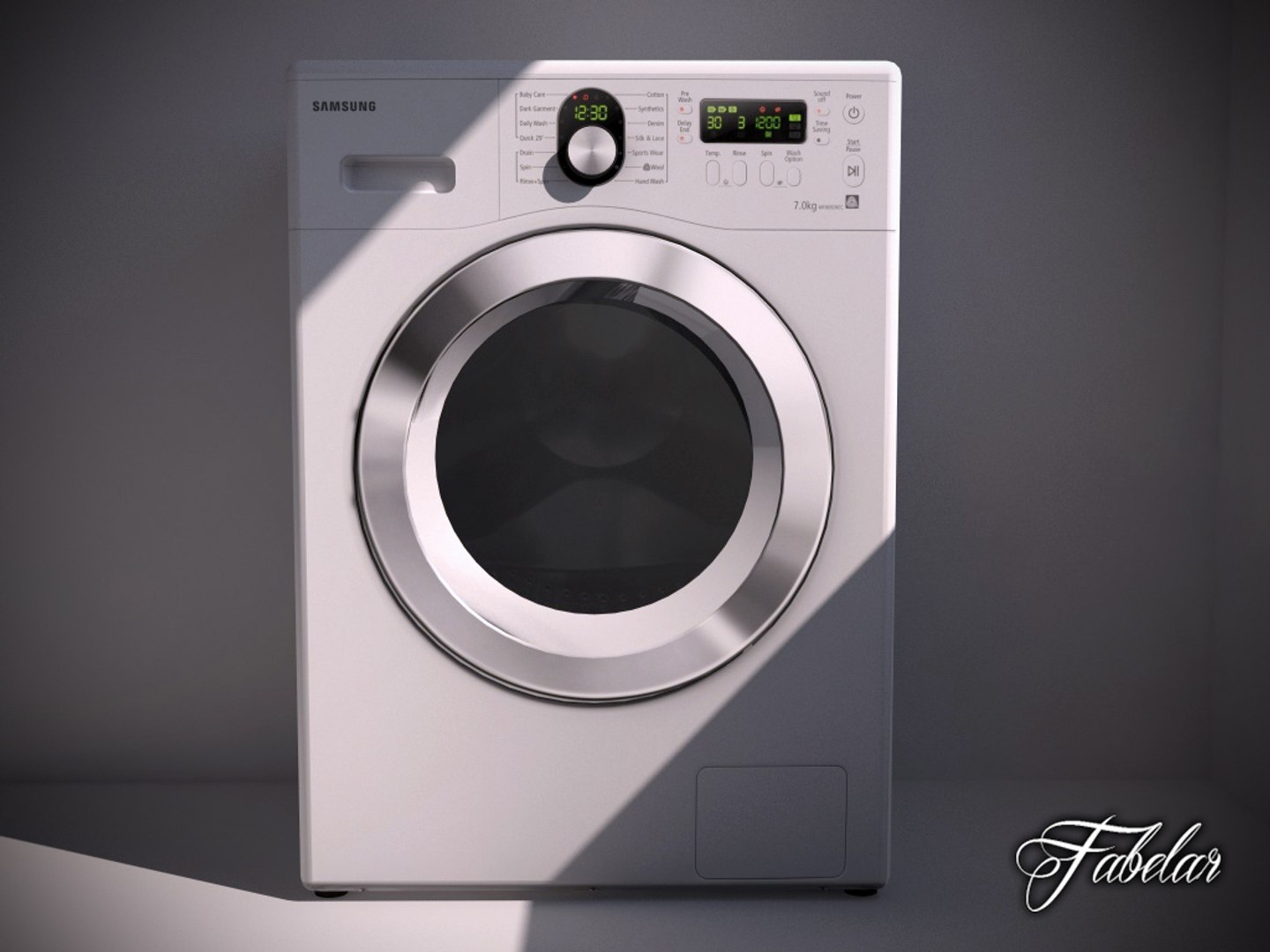 3d samsung washing machine