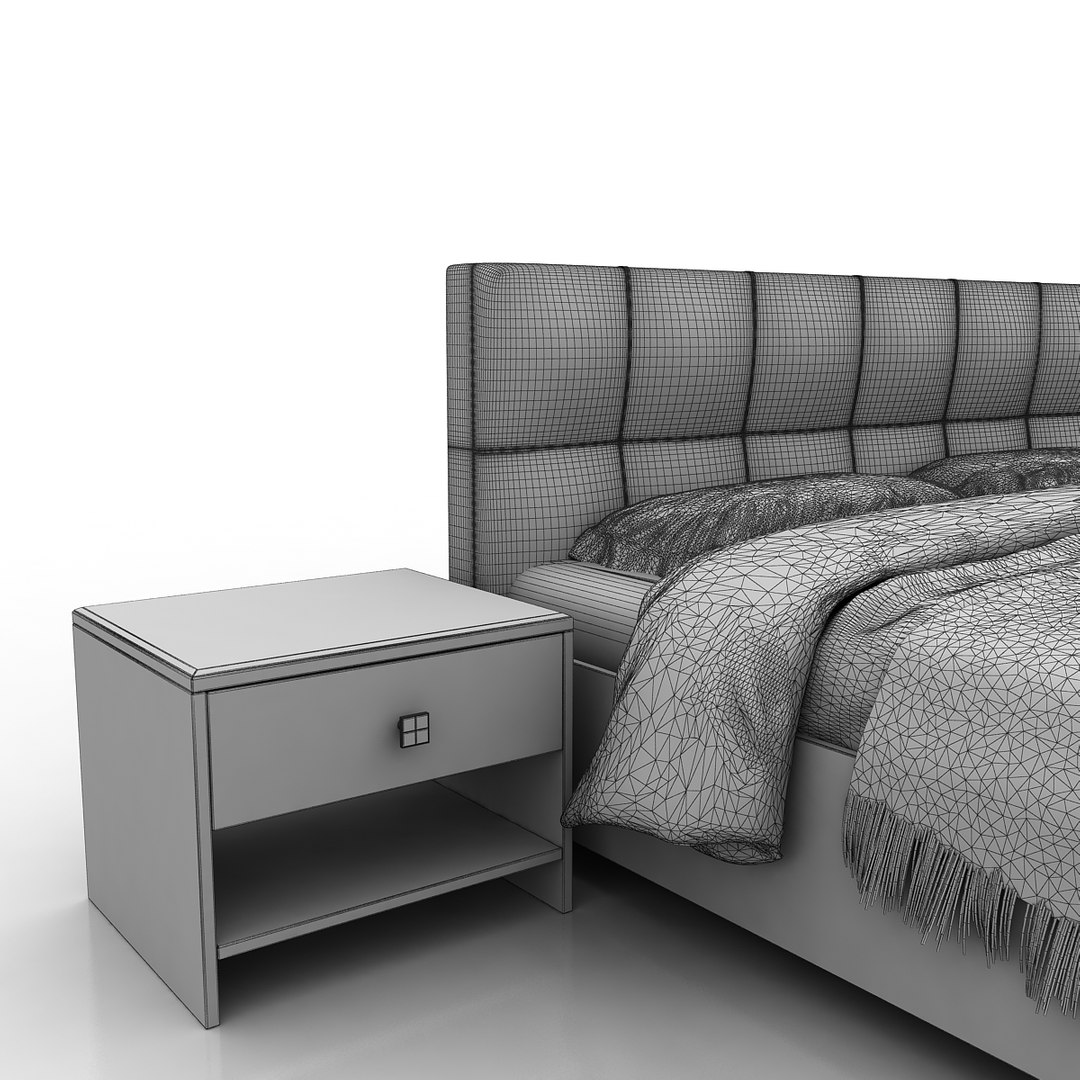 3ds Max Bed Materials