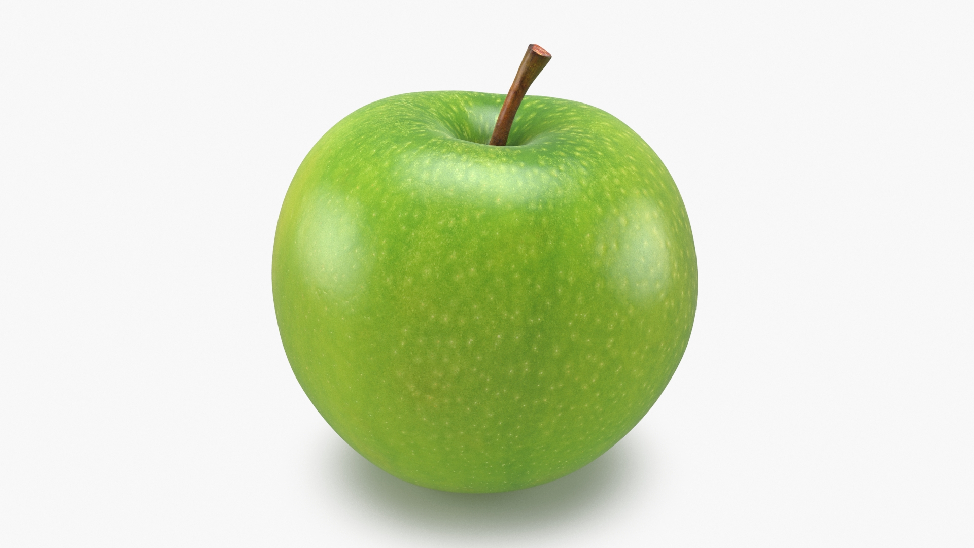Whole Green Apple Collection Model - TurboSquid 2170534