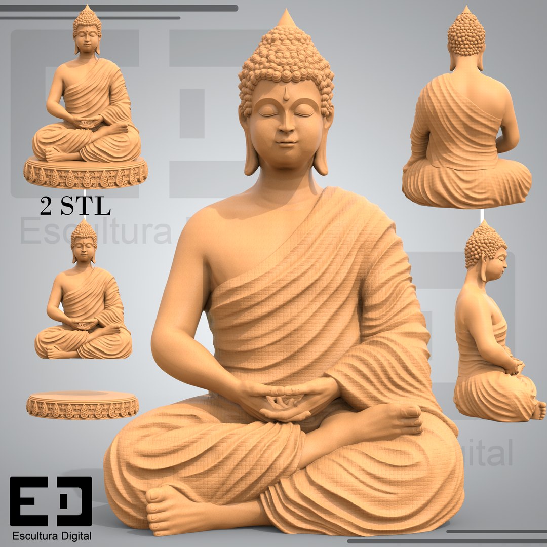 Buda - Buddha Model - TurboSquid 2356273