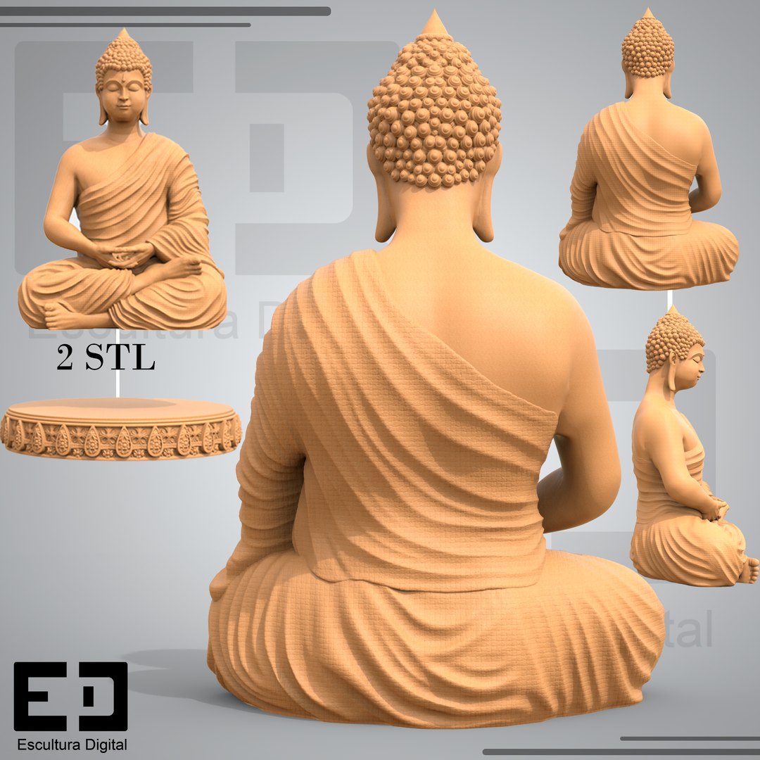 Buda - Buddha Model - TurboSquid 2356273