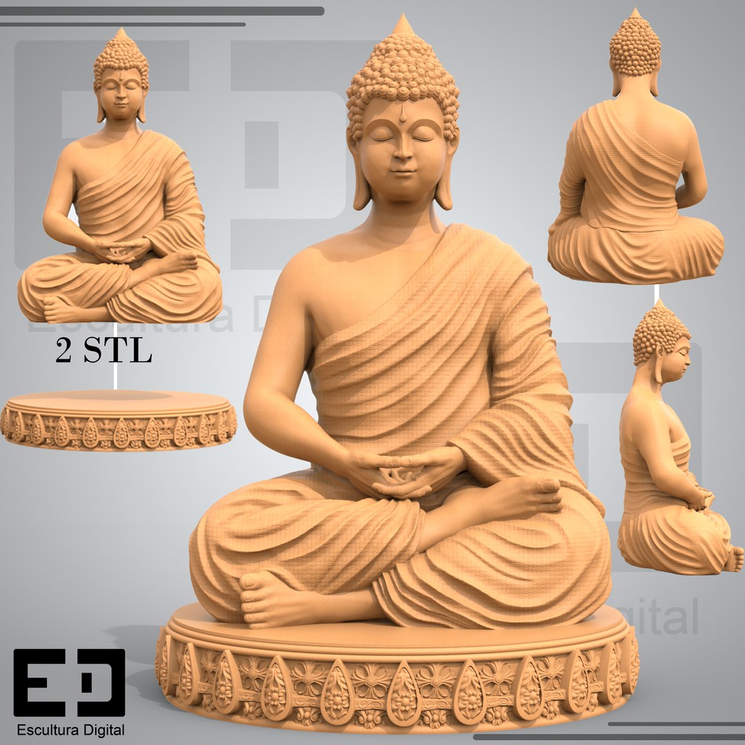 Buda - Buddha Model - TurboSquid 2356273