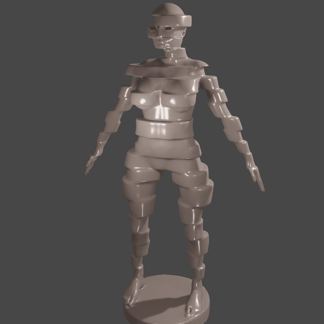 Woman Fragmented 3D - TurboSquid 1987530