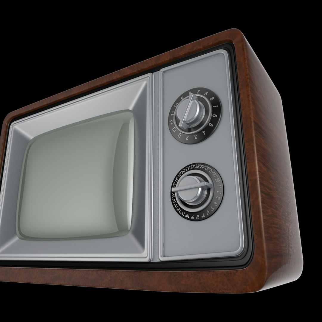 Vintage Tv Model - TurboSquid 1482521