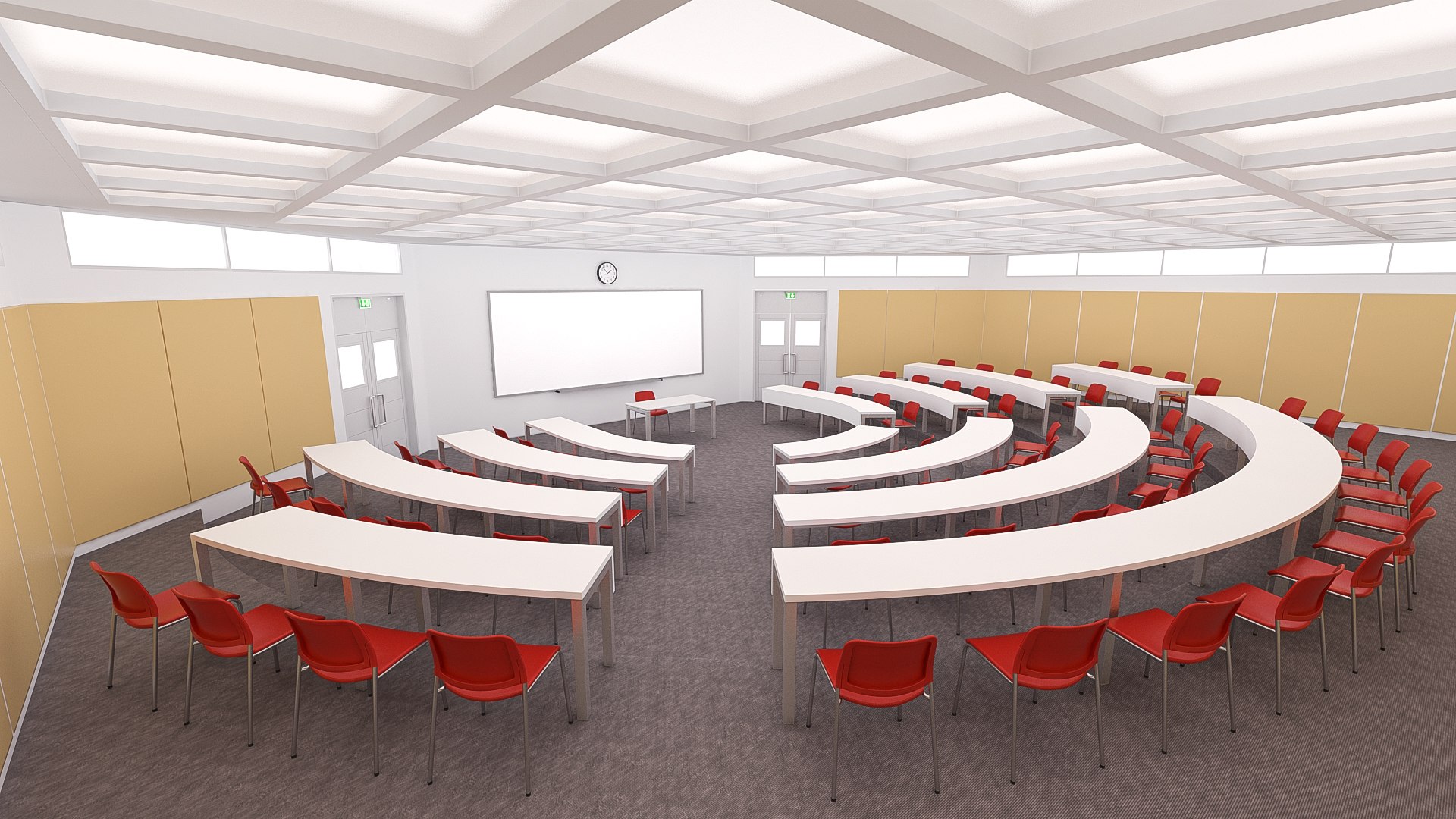 Classroom 03 3D model - TurboSquid 2134191