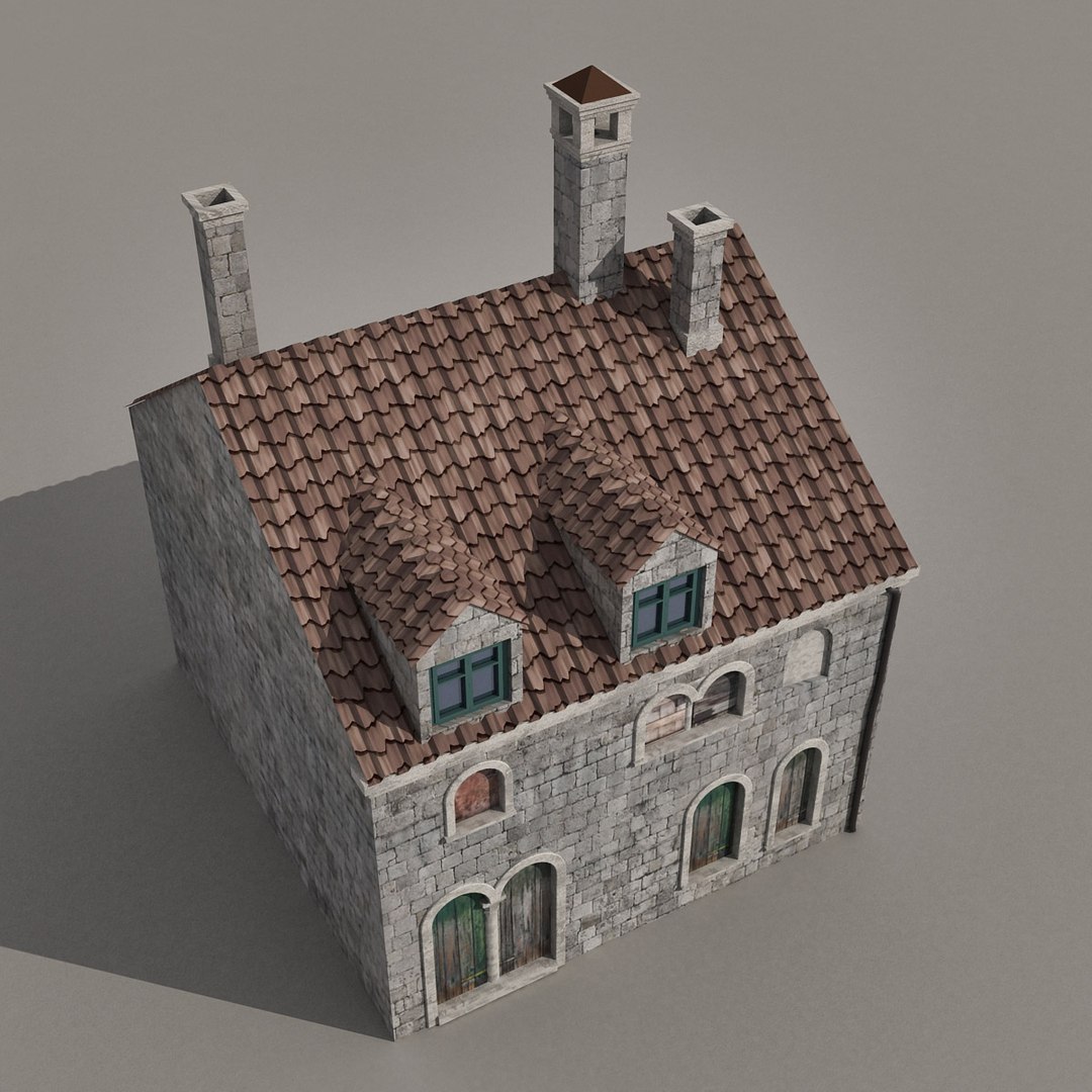 3d Building Italian Model