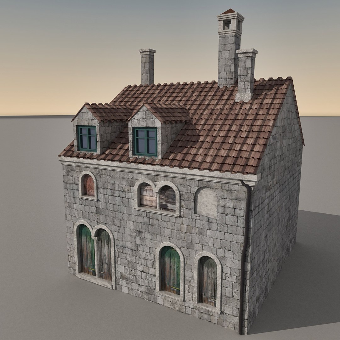 3d Building Italian Model