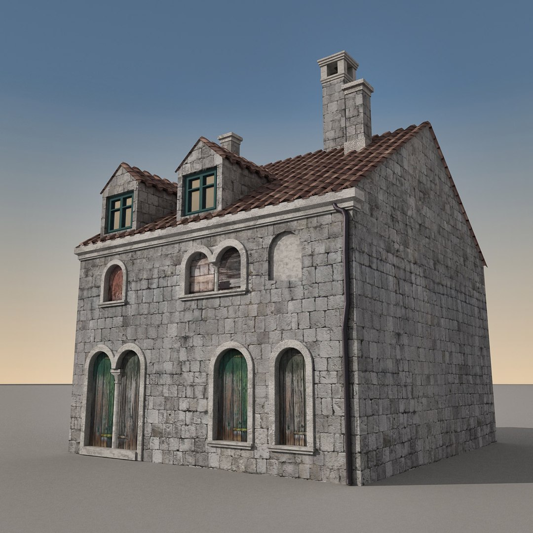 3d Building Italian Model