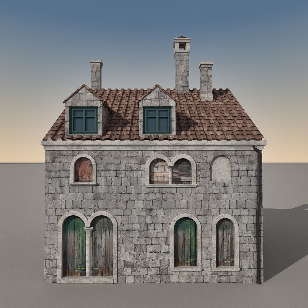 3d Building Italian Model