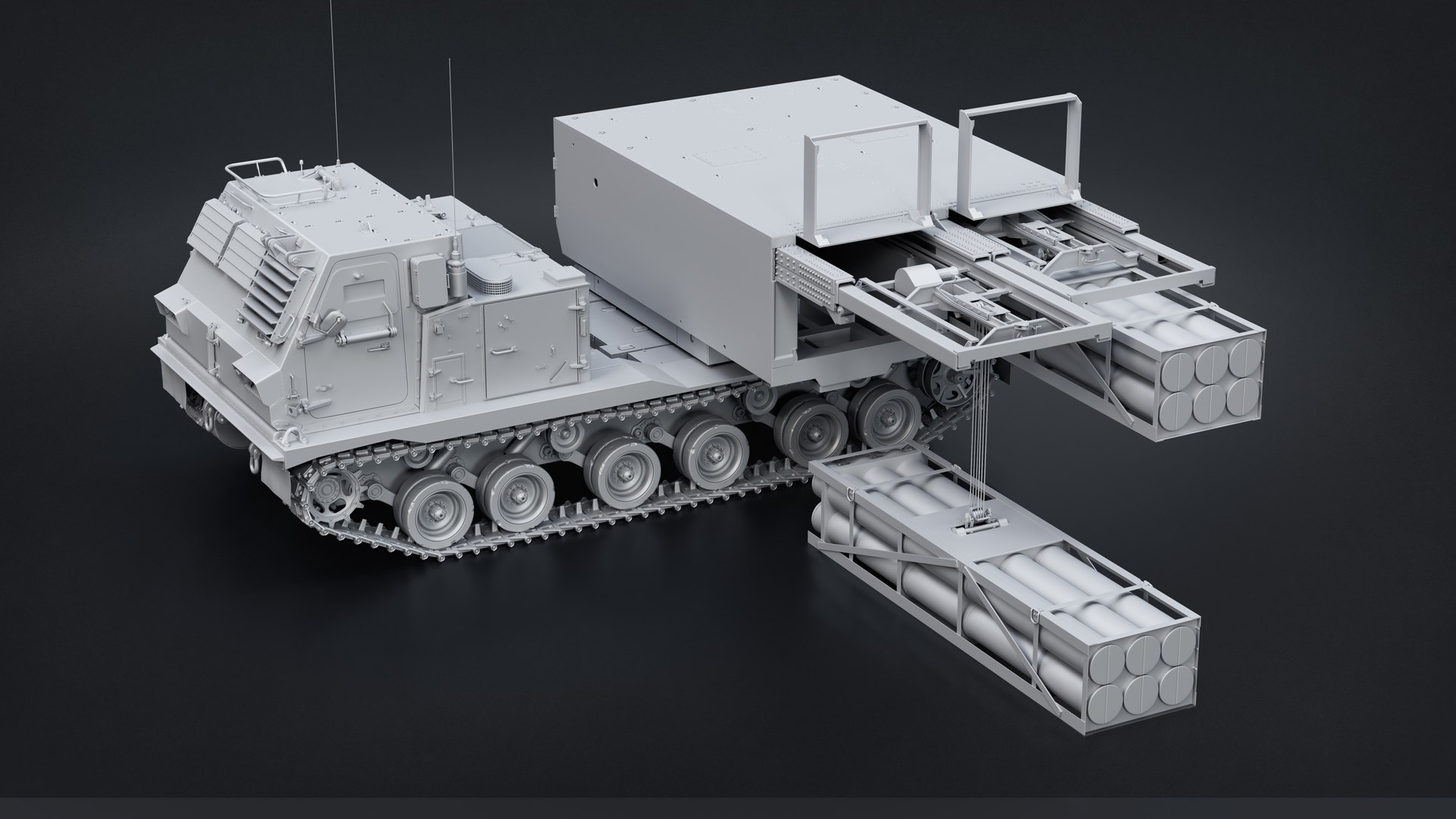 3D Model M270 MLRS High-Poly - TurboSquid 2240051