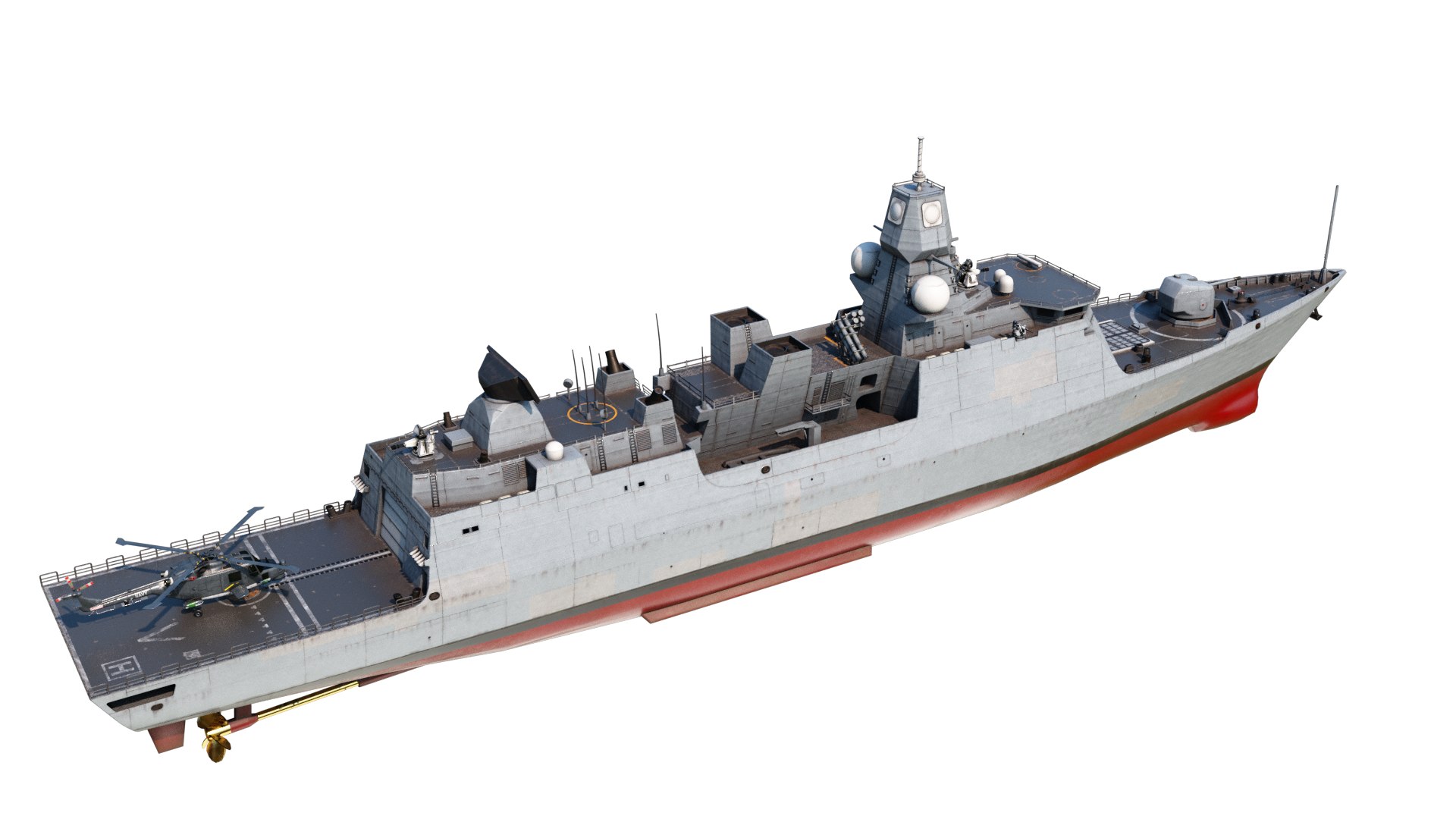 3D De Zeven Provicien Class Frigate - TurboSquid 2397998
