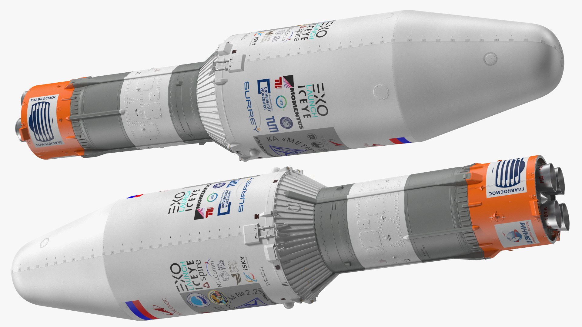 3D model Soyuz 2 Rocket Stage 3 - TurboSquid 1772674