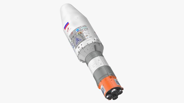 3D model Soyuz 2 Rocket Stage 3 - TurboSquid 1772674