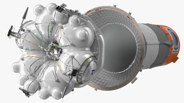 3D model Soyuz 2 Rocket Stage 3 - TurboSquid 1772674