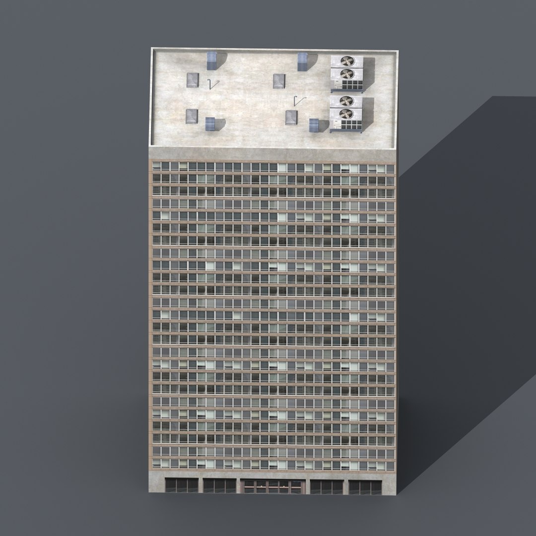 3d Max Isometric Building