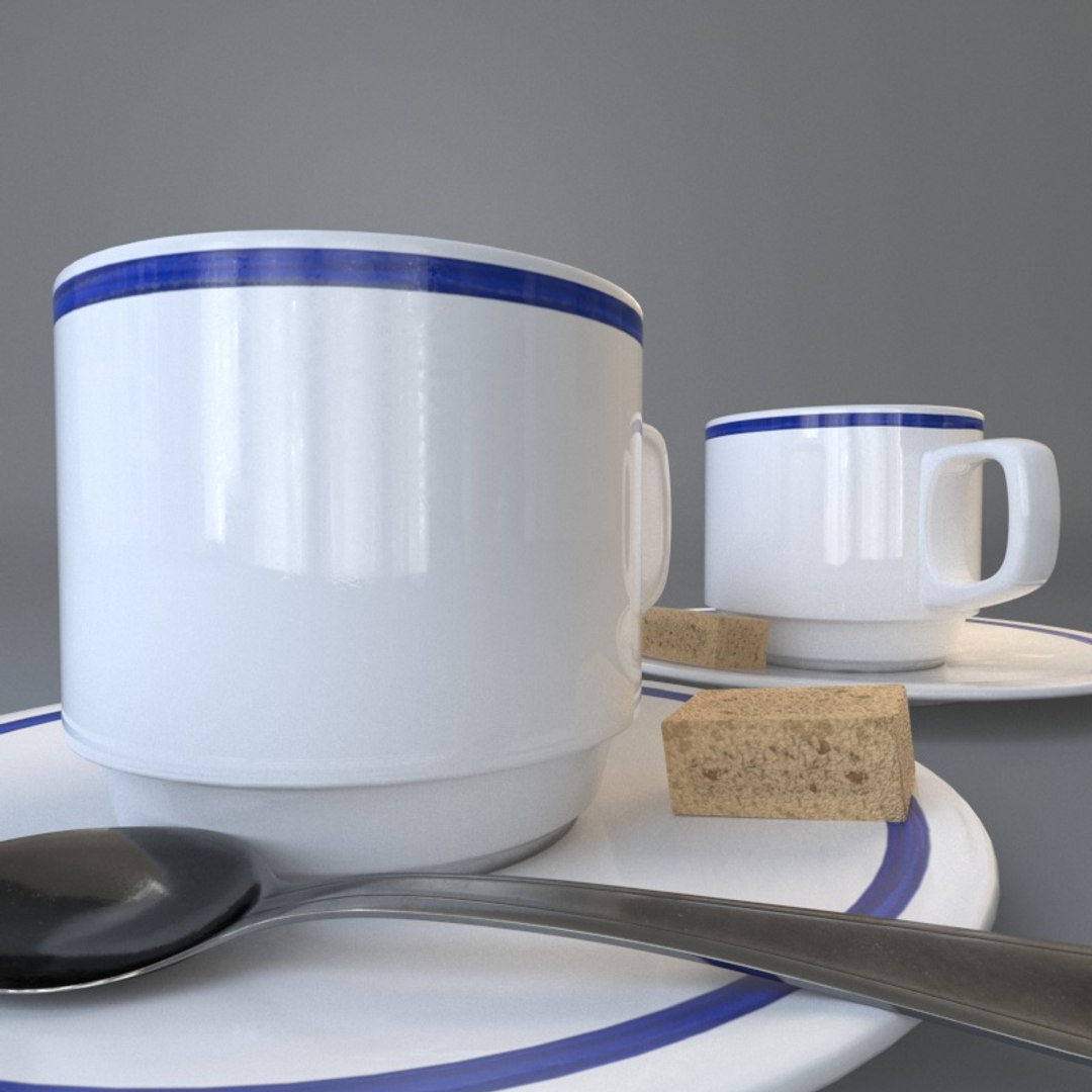 3D coffee cup model - TurboSquid 1266535