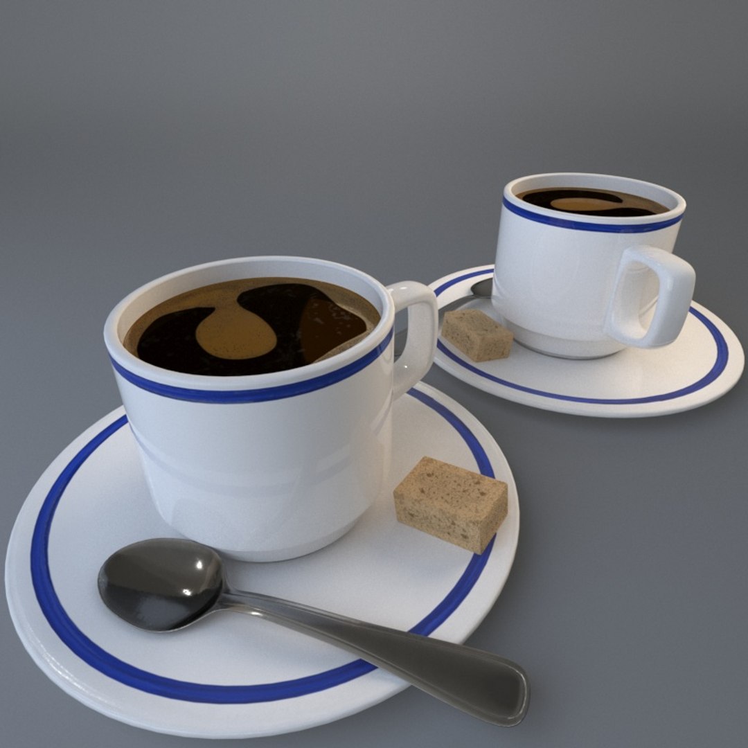 3D coffee cup model - TurboSquid 1266535