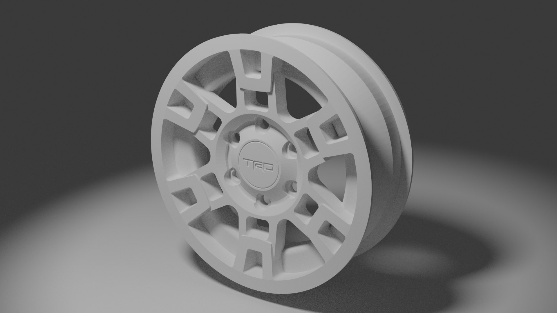 Toyota TRD PRO Rim 3D Model - TurboSquid 1992914