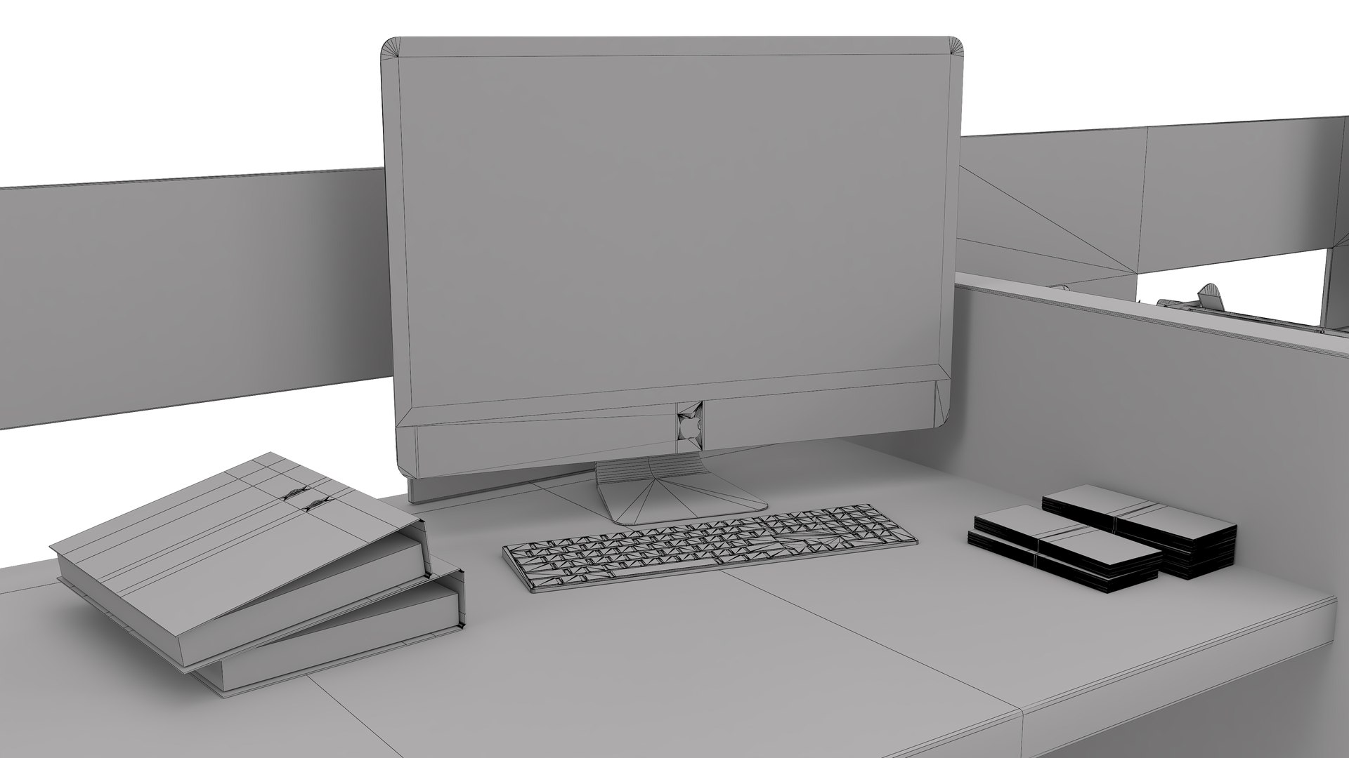 3D Bank Cash Counter - TurboSquid 2260141