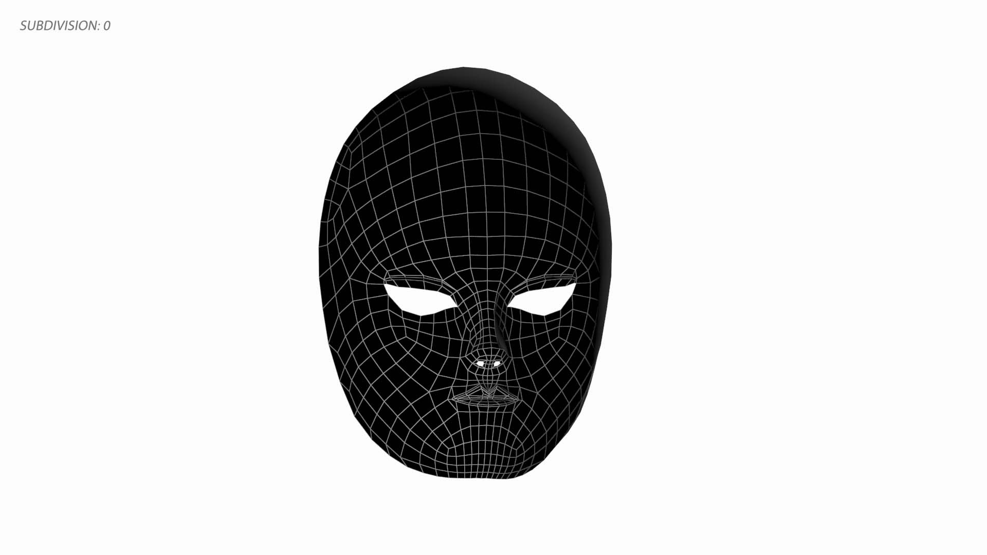 Pierrot Mask 3D model - TurboSquid 1894271