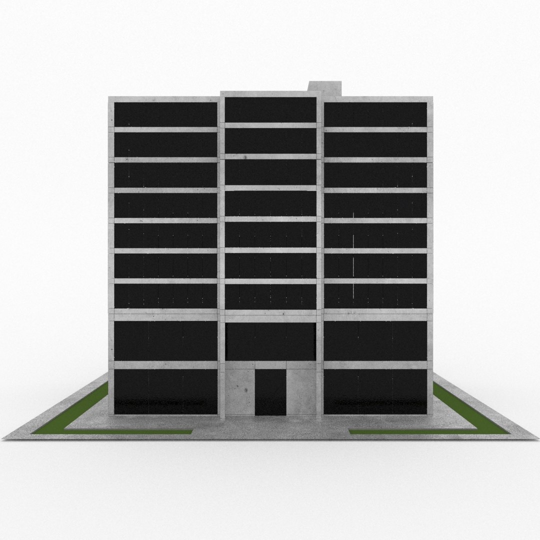 Office Build 05 3d Model