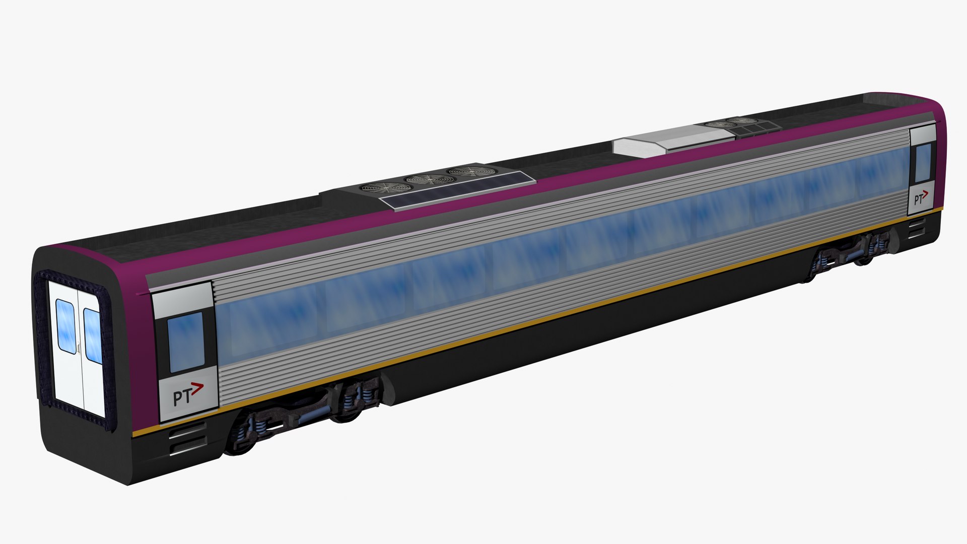 Australian Vline Vlocity Diesel Passenger Train 3D Model - TurboSquid ...