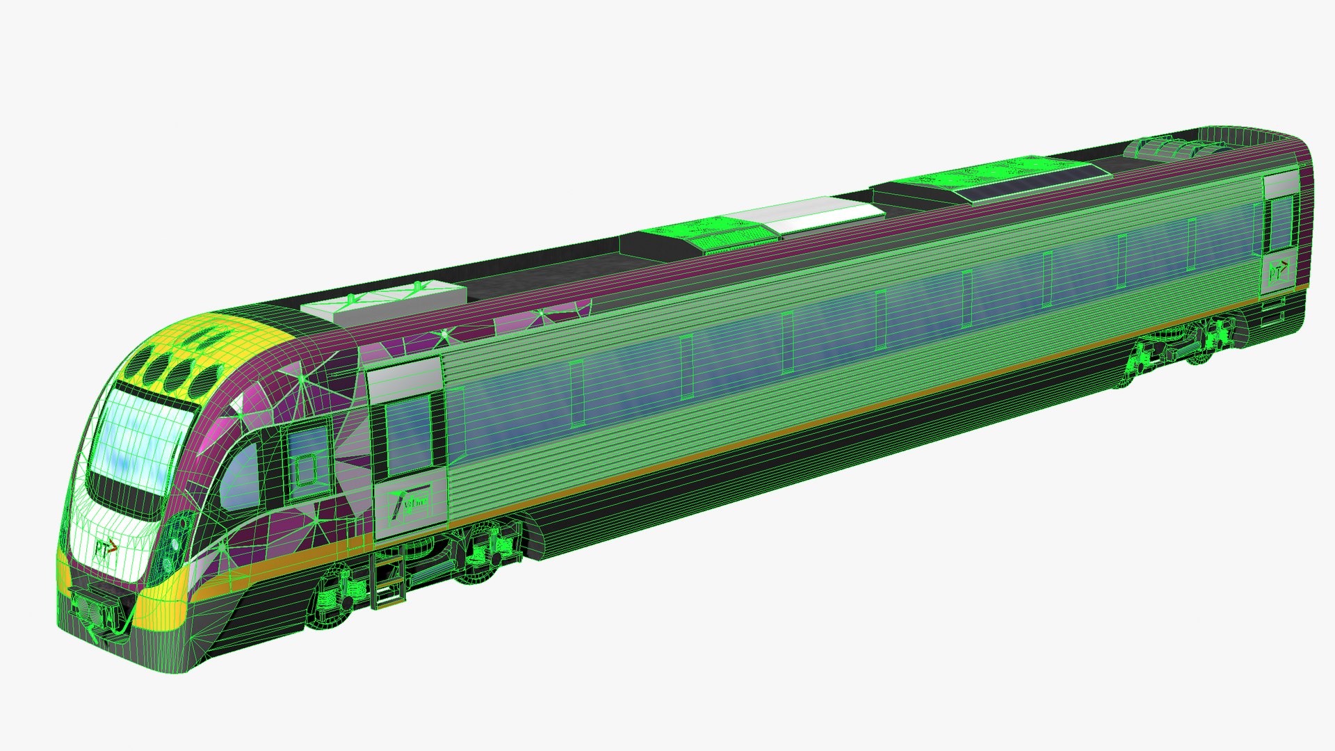 Australian Vline Vlocity Diesel Passenger Train 3D Model - TurboSquid ...