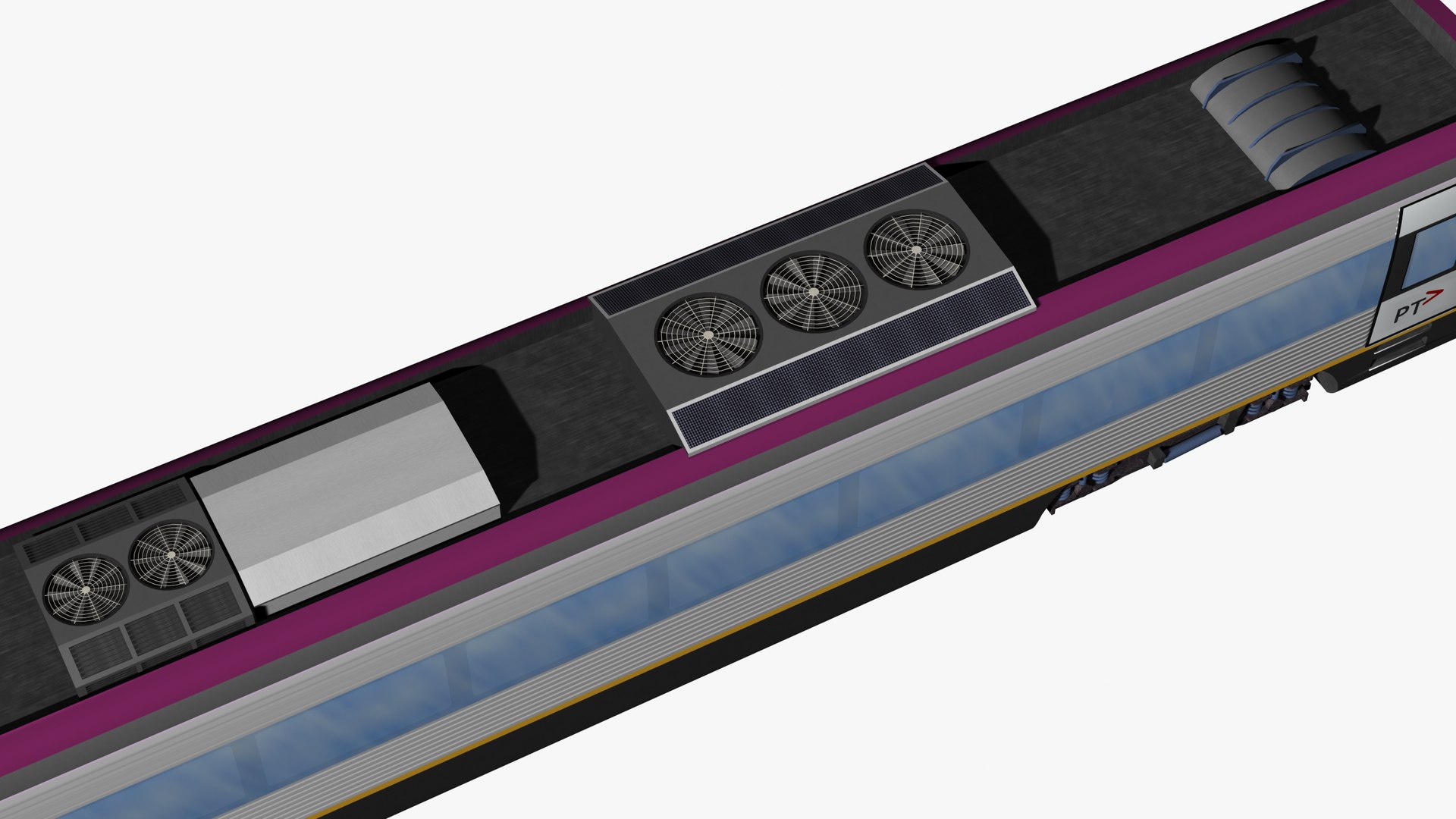 Australian Vline Vlocity Diesel Passenger Train 3D Model - TurboSquid ...