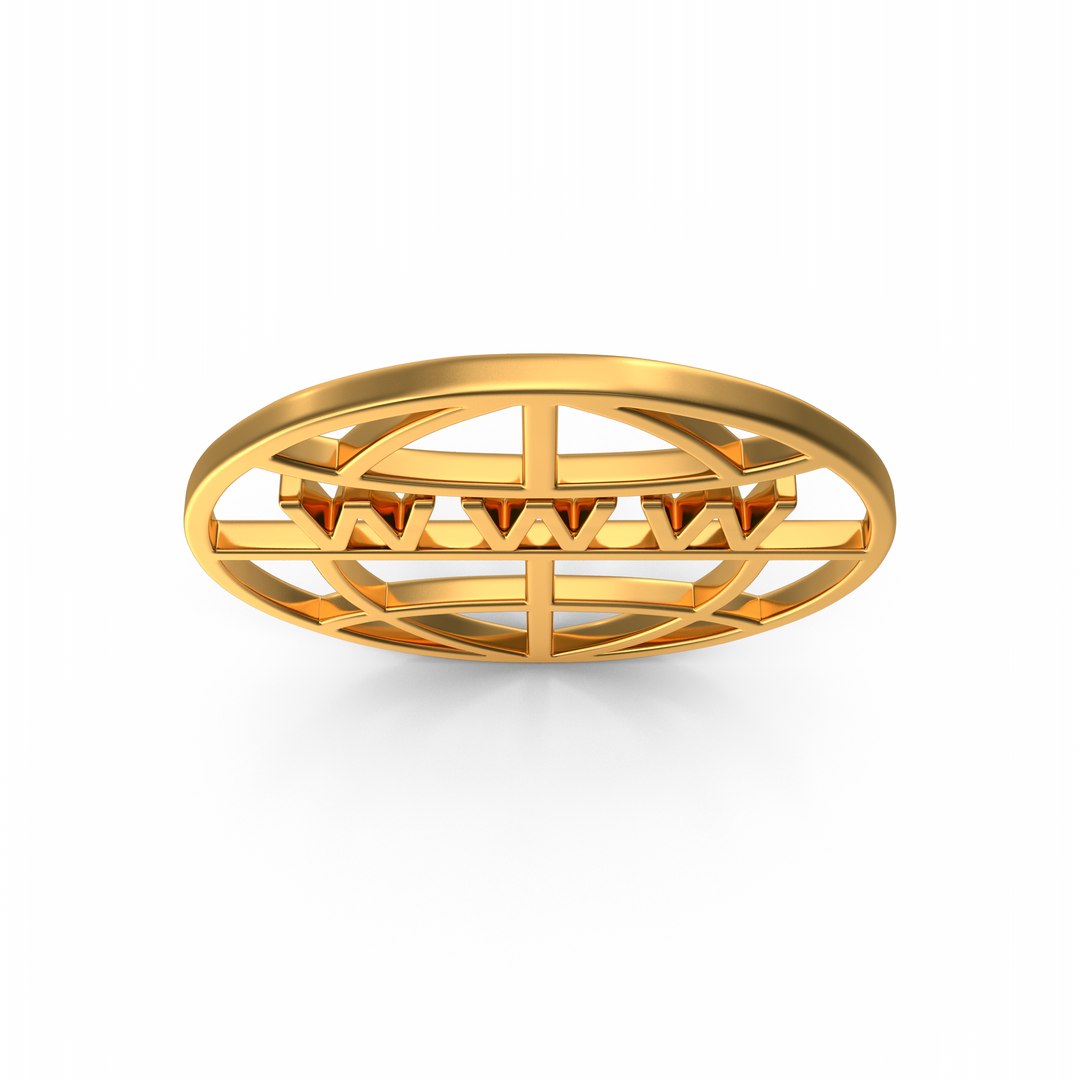 Web Icon Gold Model - TurboSquid 2316644