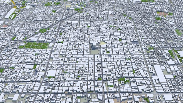 City area building 3D model - TurboSquid 1552467