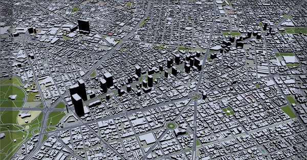 City area building 3D model - TurboSquid 1552467