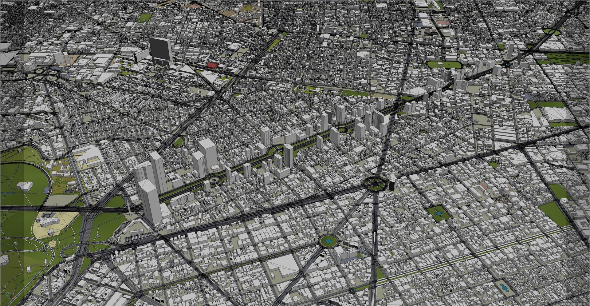 City area building 3D model - TurboSquid 1552467