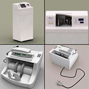 3D Money Counter Models - Browse & Download Formats - TurboSquid
