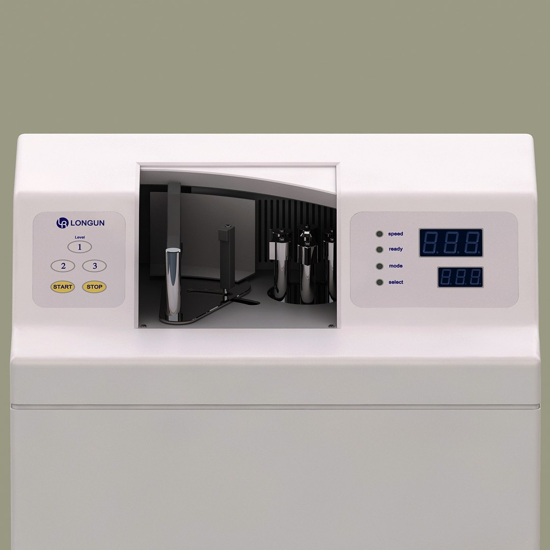 3d currency counters model