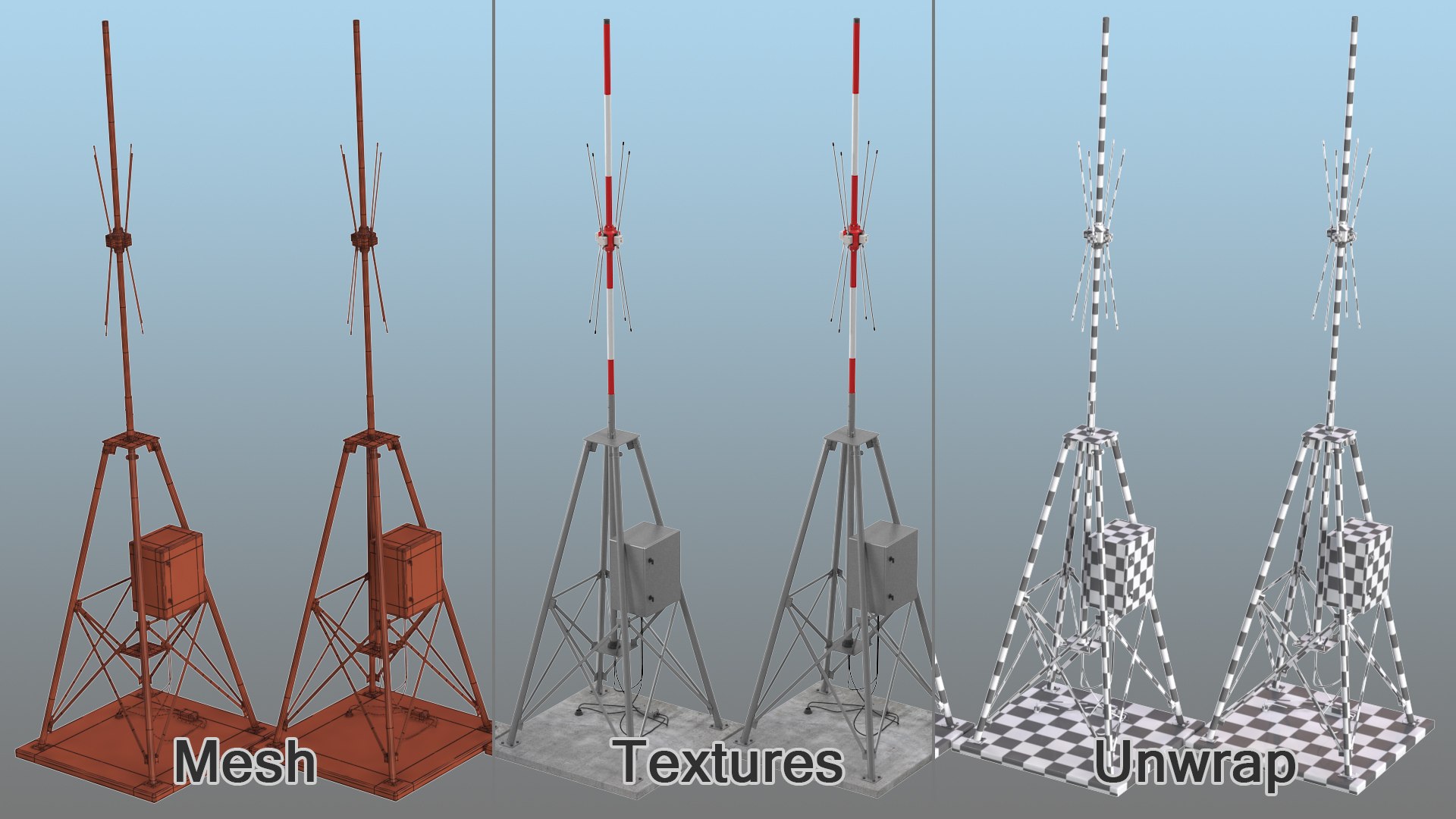 3D vts radio direction finder - TurboSquid 1632852