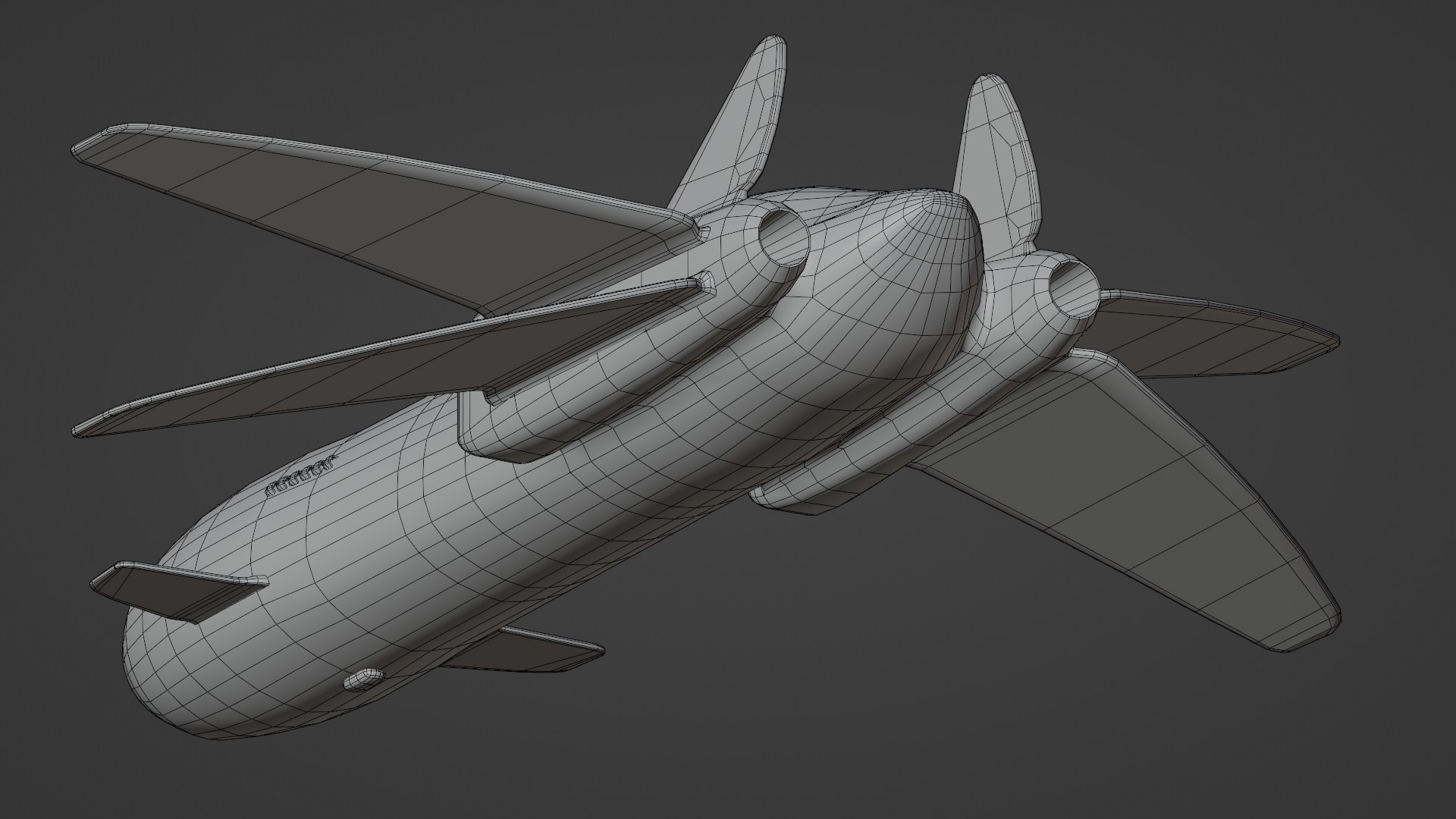 3D Fantasy Jet Punk Plane Model - TurboSquid 2160181