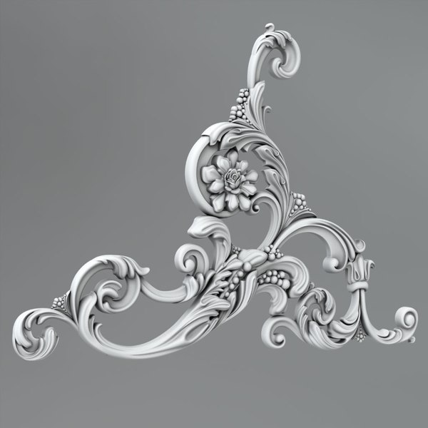 Corner Element 3D Models for Download | TurboSquid